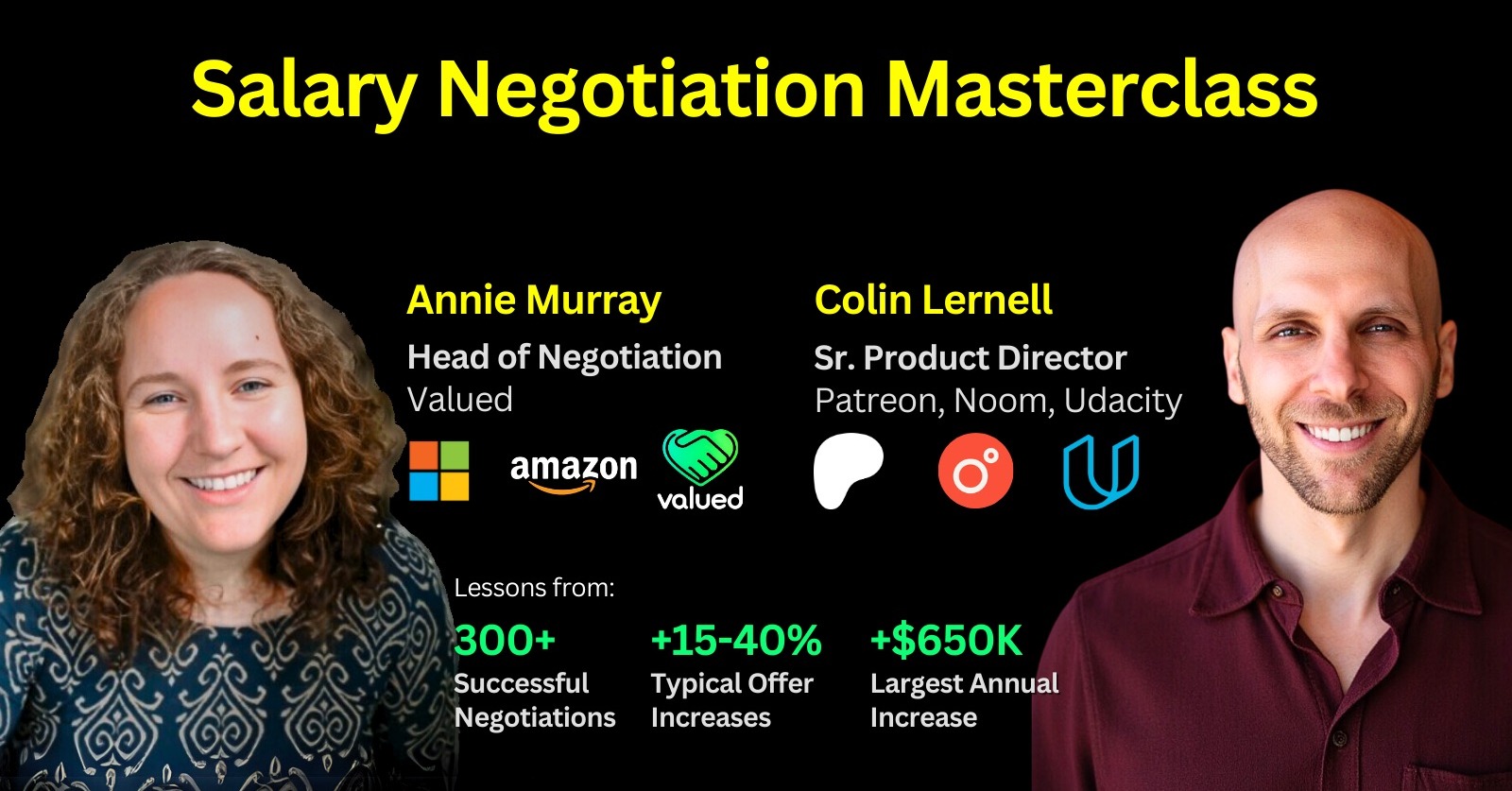 Salary Negotiation Mastery: Lessons from 350 Tech Job Offers by Annie Murray and Colin Lernell ...